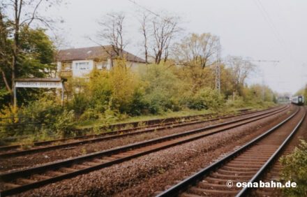 Der Bahnhof Osnabrück-Eversburg – Eisenbahnkreuz Osnabrück